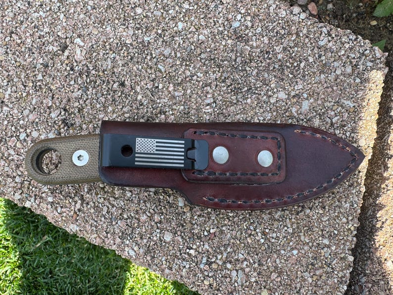 Esee Izula/izula 2 Custom Leather Pocket Sheath - Etsy