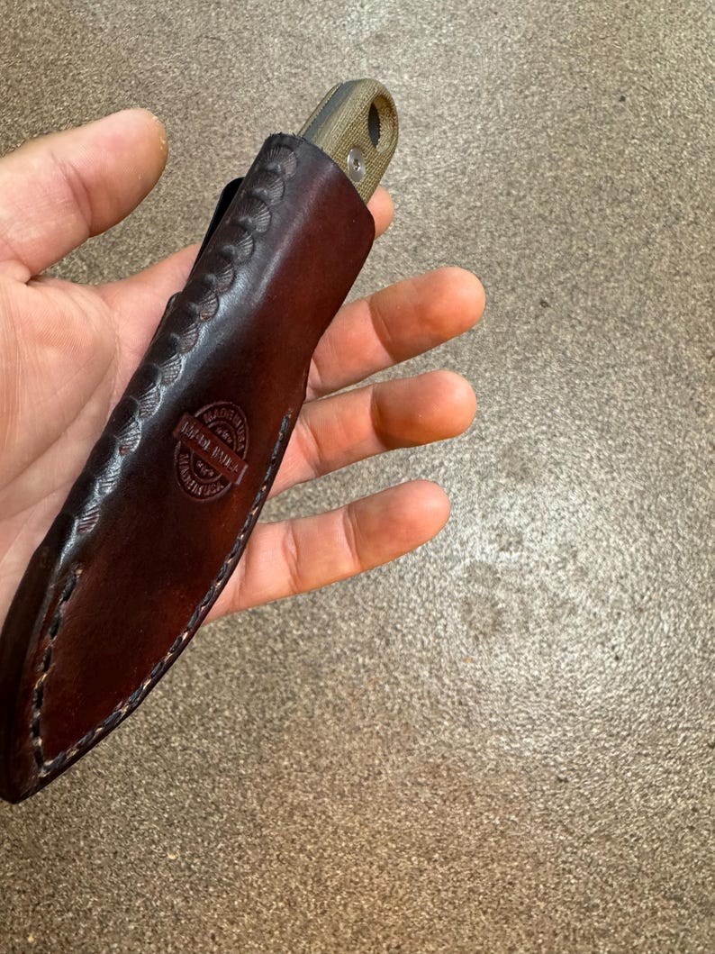 Esee Izula/izula 2 Custom Leather Pocket Sheath - Etsy
