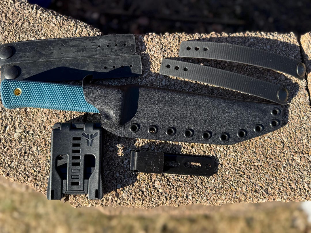 Cold Steel SRK (survival Rescue 6 Inch Blade) Custom Kydex Sheath!! NO ...