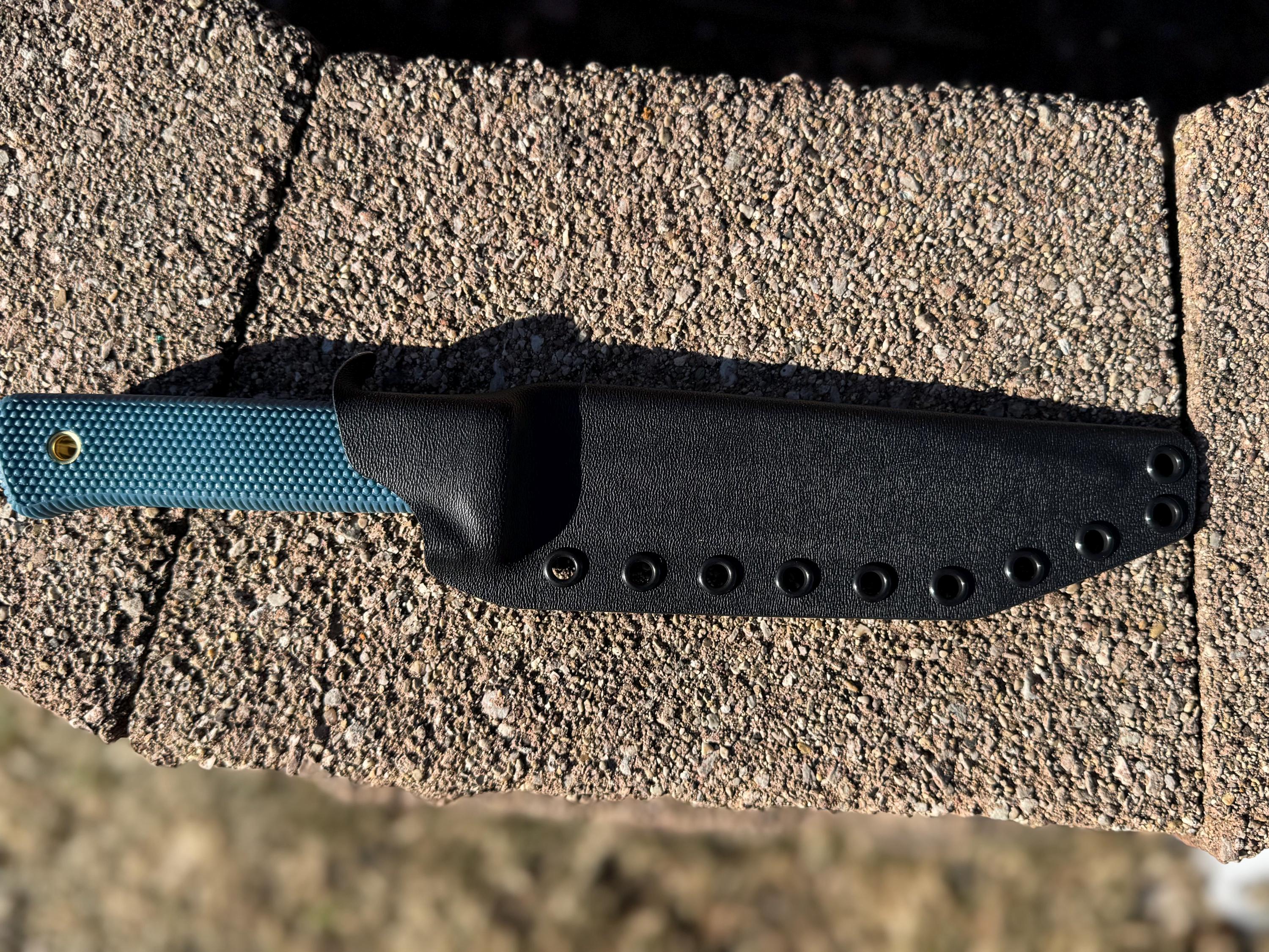 Cold Steel SRK (survival Rescue 6 Inch Blade) Custom Kydex Sheath!! NO ...
