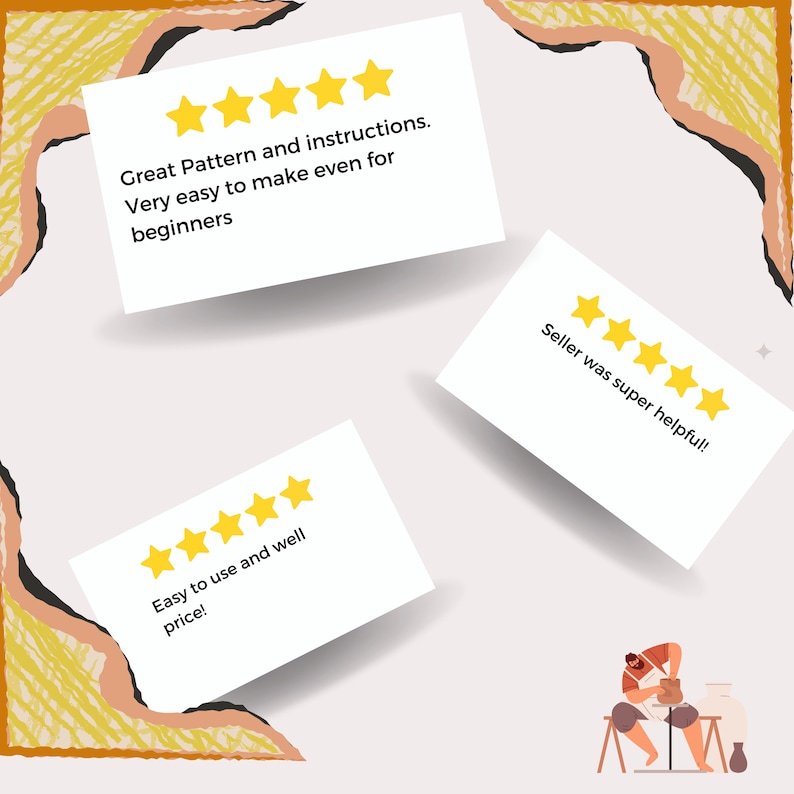 Slab Building Template Bundle - Slab Pottery Template Kit - Home ...