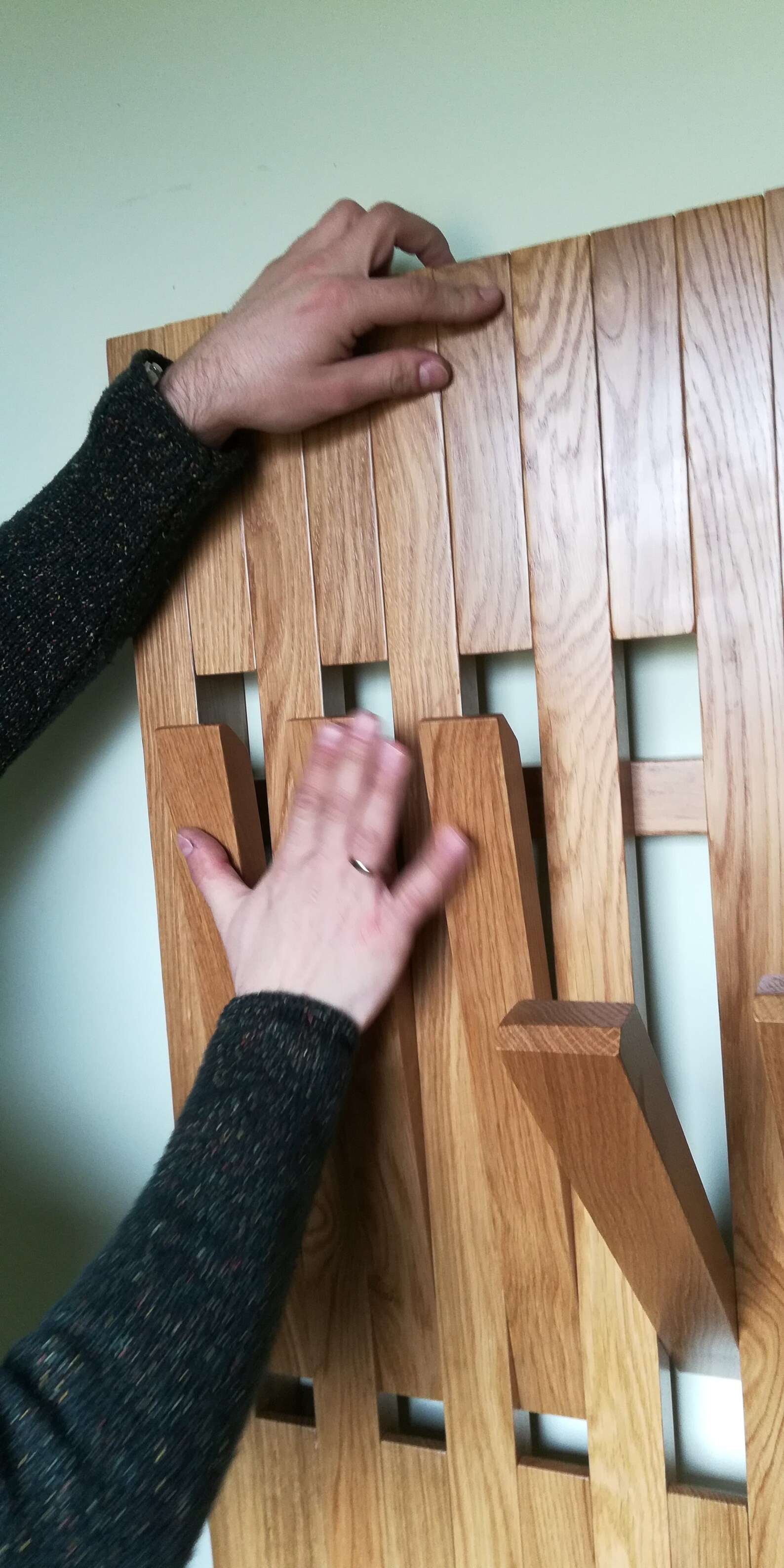 Wood Clothes Rack 63x28 Inches Oak Hanger and Rack for Clothes - Etsy