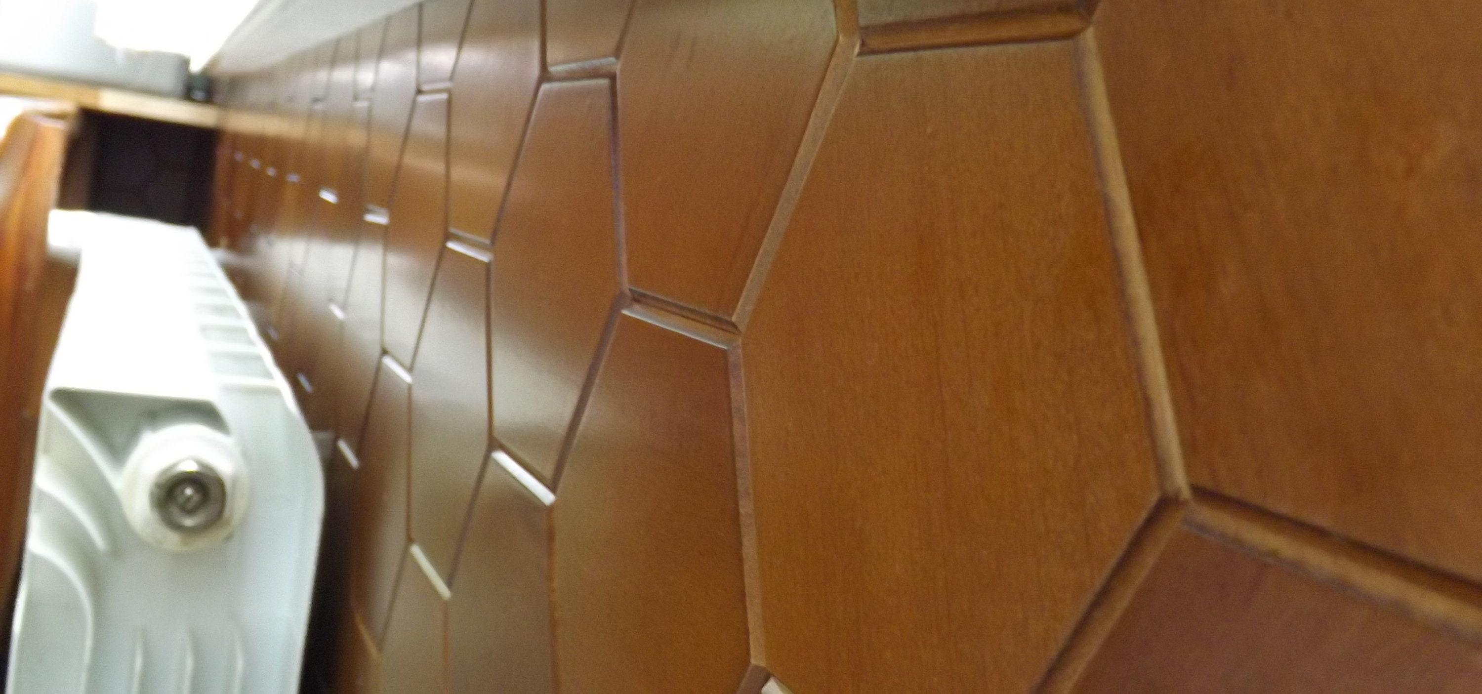 Expandable Wall Art Made of Alder Scaling Wall Hexagon Decor - Etsy