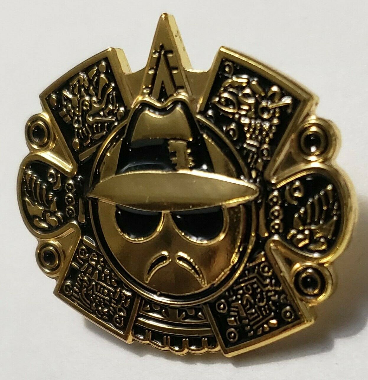 Chicano Aztec Calendar Lowrider Man Hat Fedora Vintage Bronze - Etsy