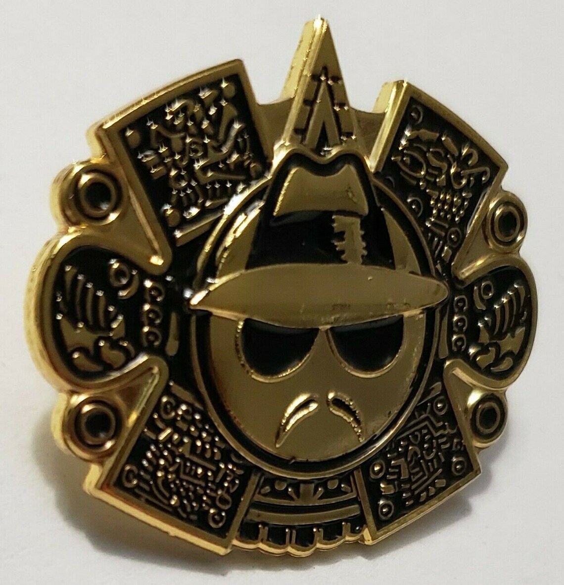 Chicano Aztec Calendar Lowrider Man Hat Fedora Vintage Bronze - Etsy