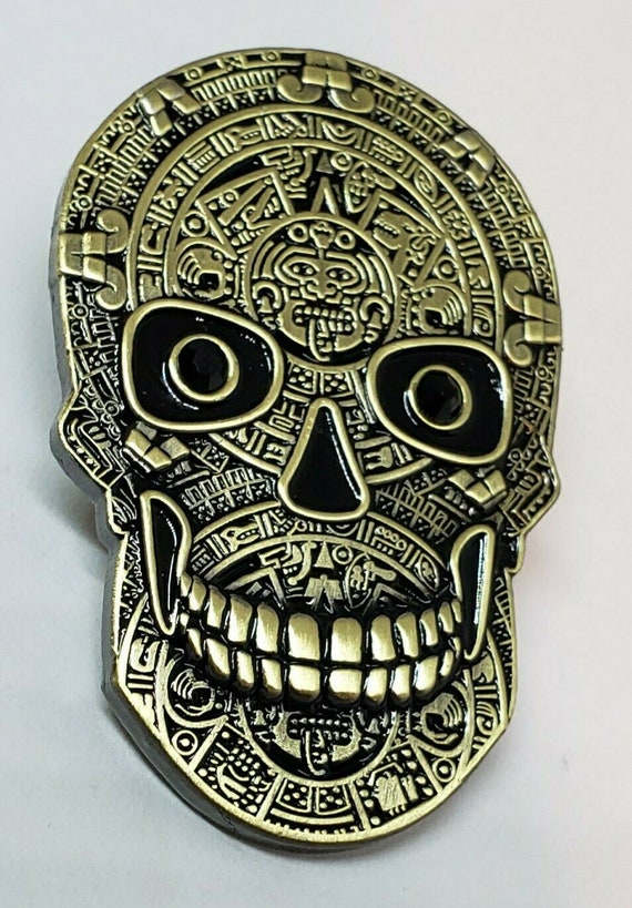 Chicano Biker Lowrider Hat Fedora Aztec Sun God Bronze Skull - Etsy