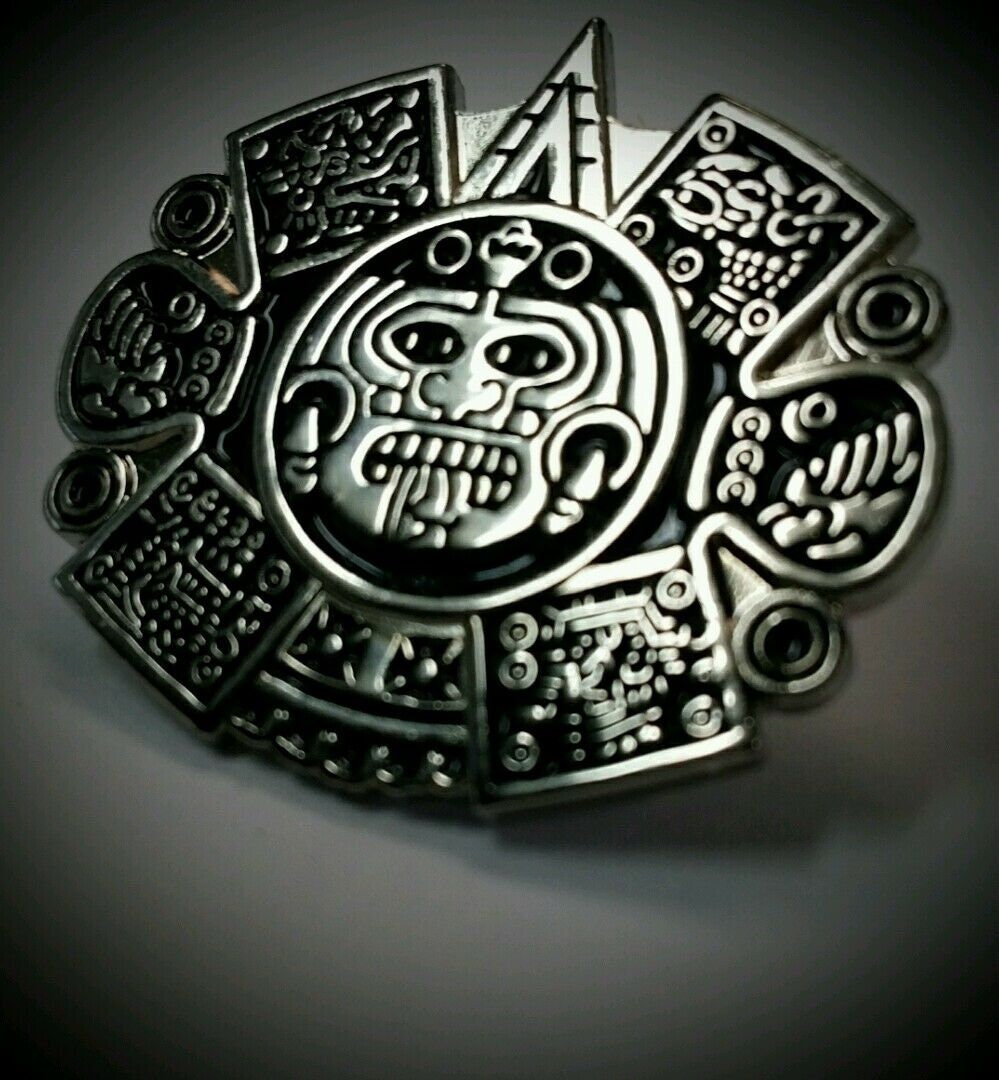 Chicano Mens Lowrider Hat Fedora Vintage Aztec Sun God Silver - Etsy