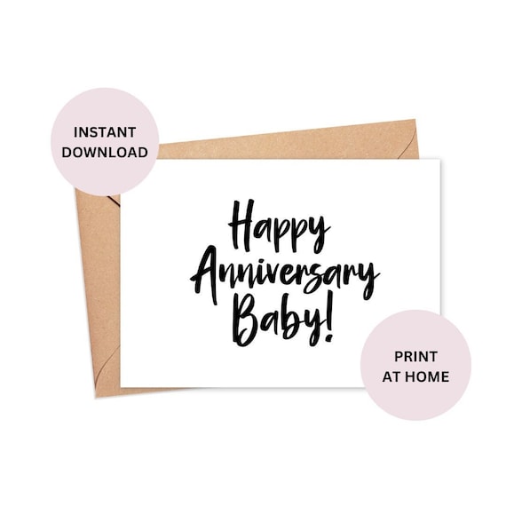 Happy 1 Year Anniversary Baby