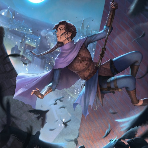 The Wraith Inej Ghafa Art Print - Etsy