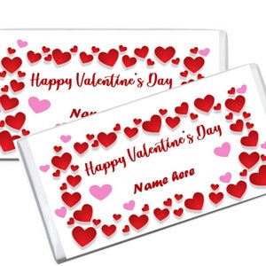 Printable, Valentine Candy Bar Wrappers, Valentine Party Favors ...