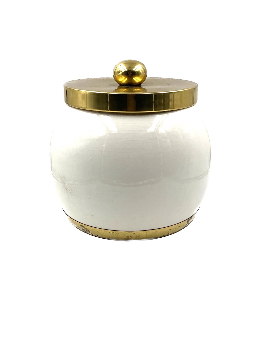 Hollywood Regency White Ceramic Bucket, Italy, Ca. 1970 - Etsy