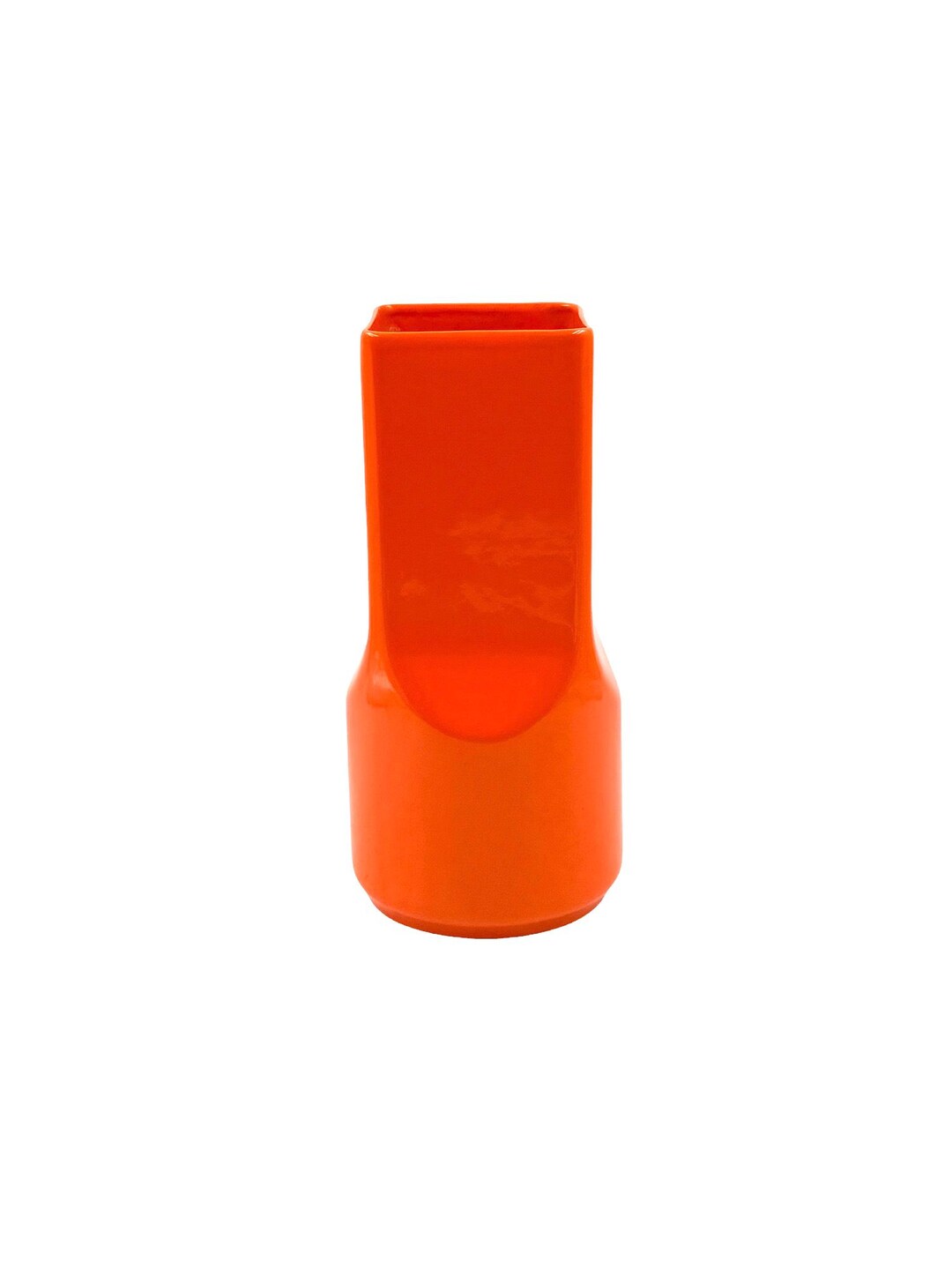 Studio Opi, Space Age Orange Ceramic Vase, Gabbianelli Italy Ca. 1960 ...