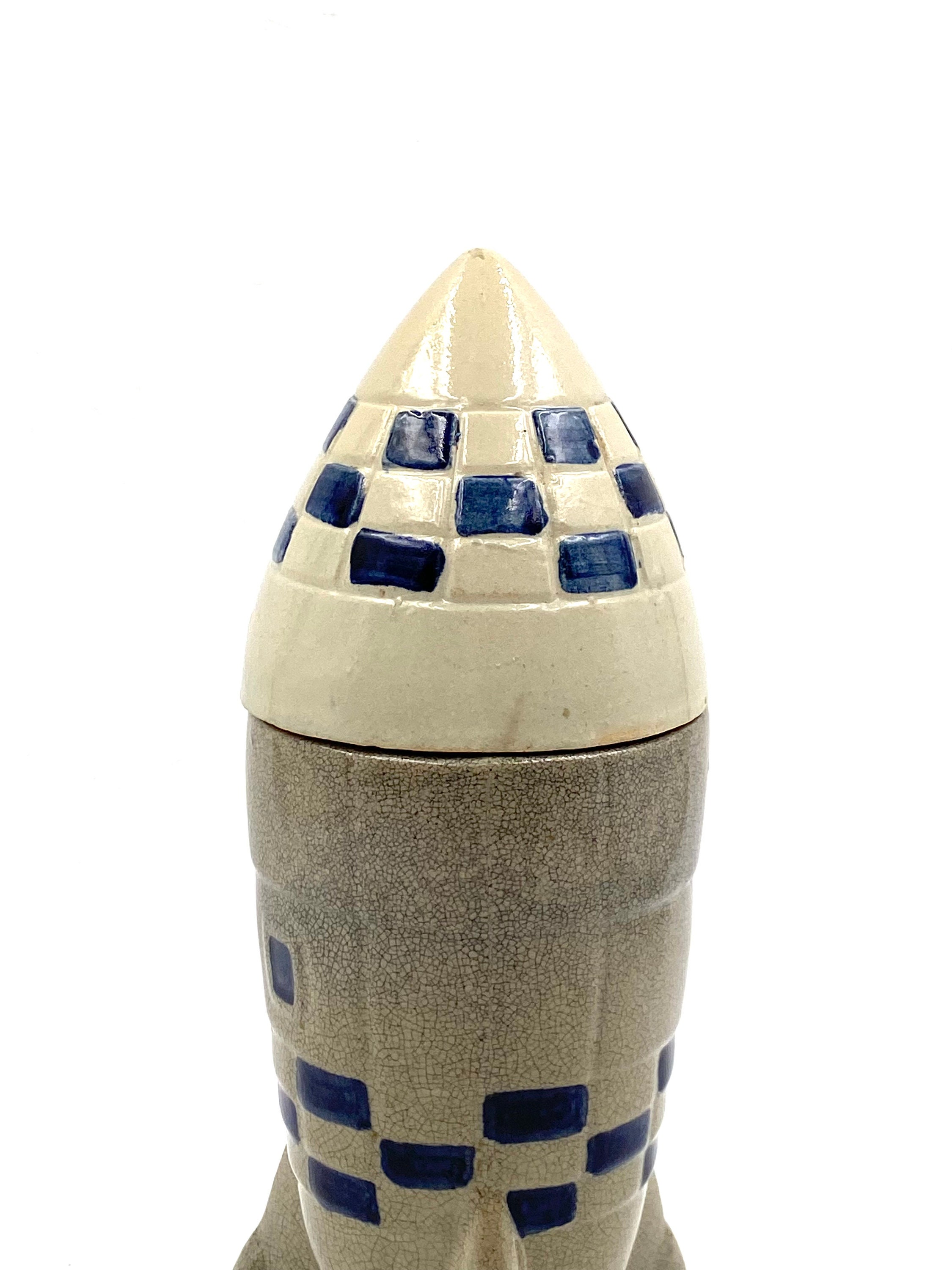 Ceramic Rocket / Spaceship Bottle / Decanter, France 1940s / 1950s - Etsy