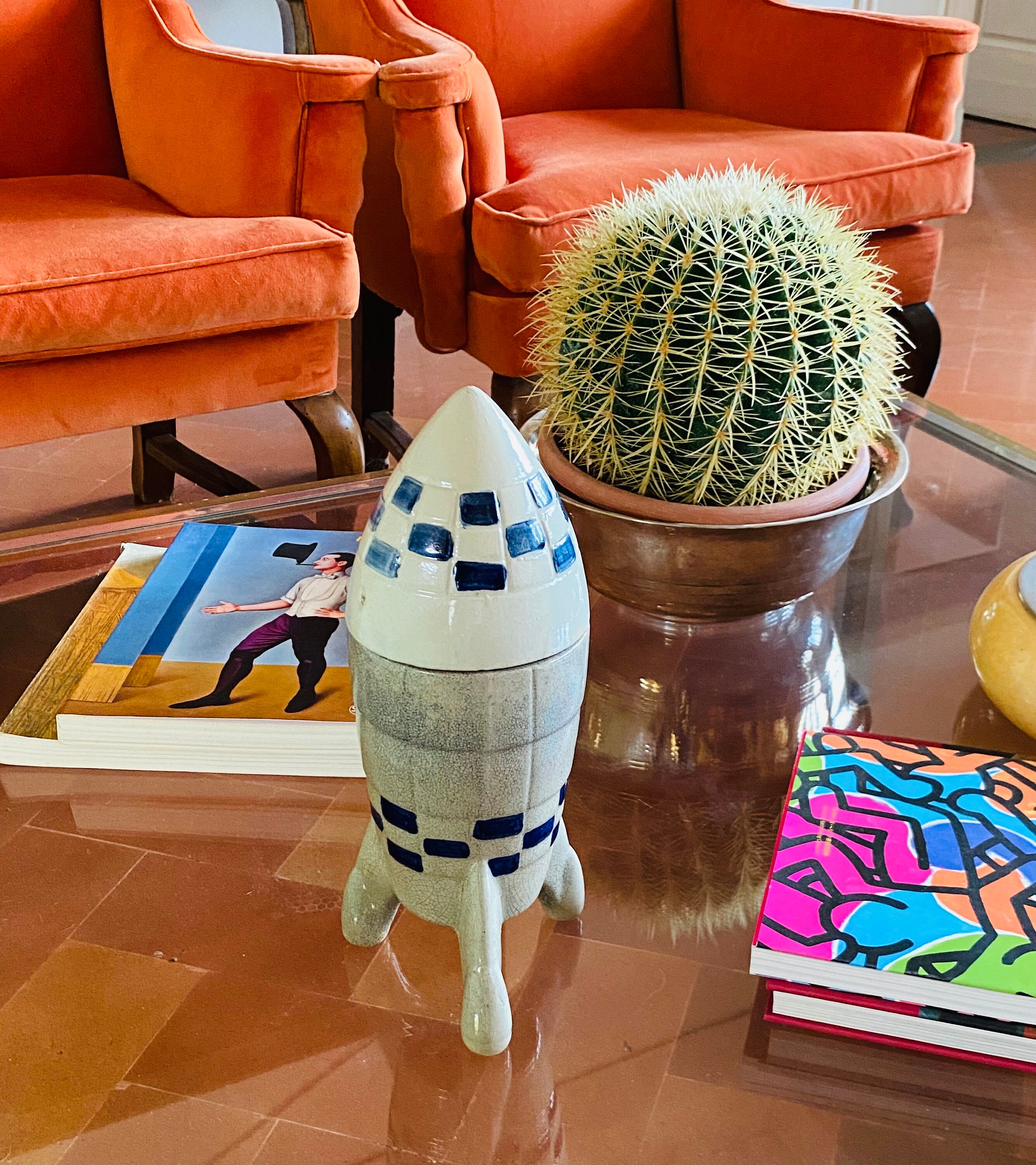 Ceramic Rocket / Spaceship Bottle / Decanter, France 1940s / 1950s - Etsy