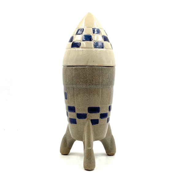 Ceramic Rocket / Spaceship Bottle / Decanter France 1940s / - Etsy