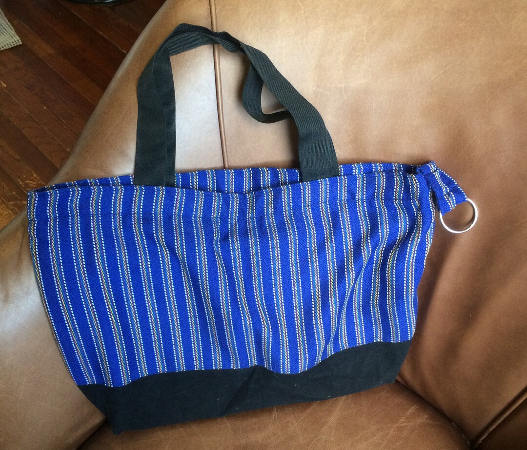 PRE-ORDER Indigenous Filipino Blue Striped Handwoven Tote Bag | Native ...