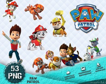 Paw patrol images | Etsy