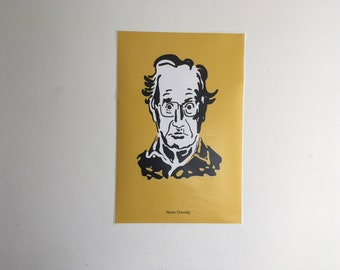 Noam Chomsky Poster - Etsy