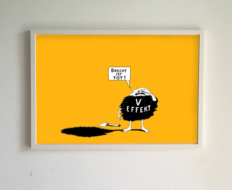 Brecht is Dead! (print) - Etsy