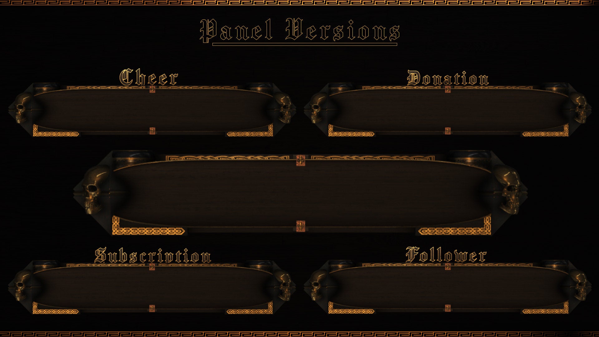 Stream Overlay Fantasy - Etsy