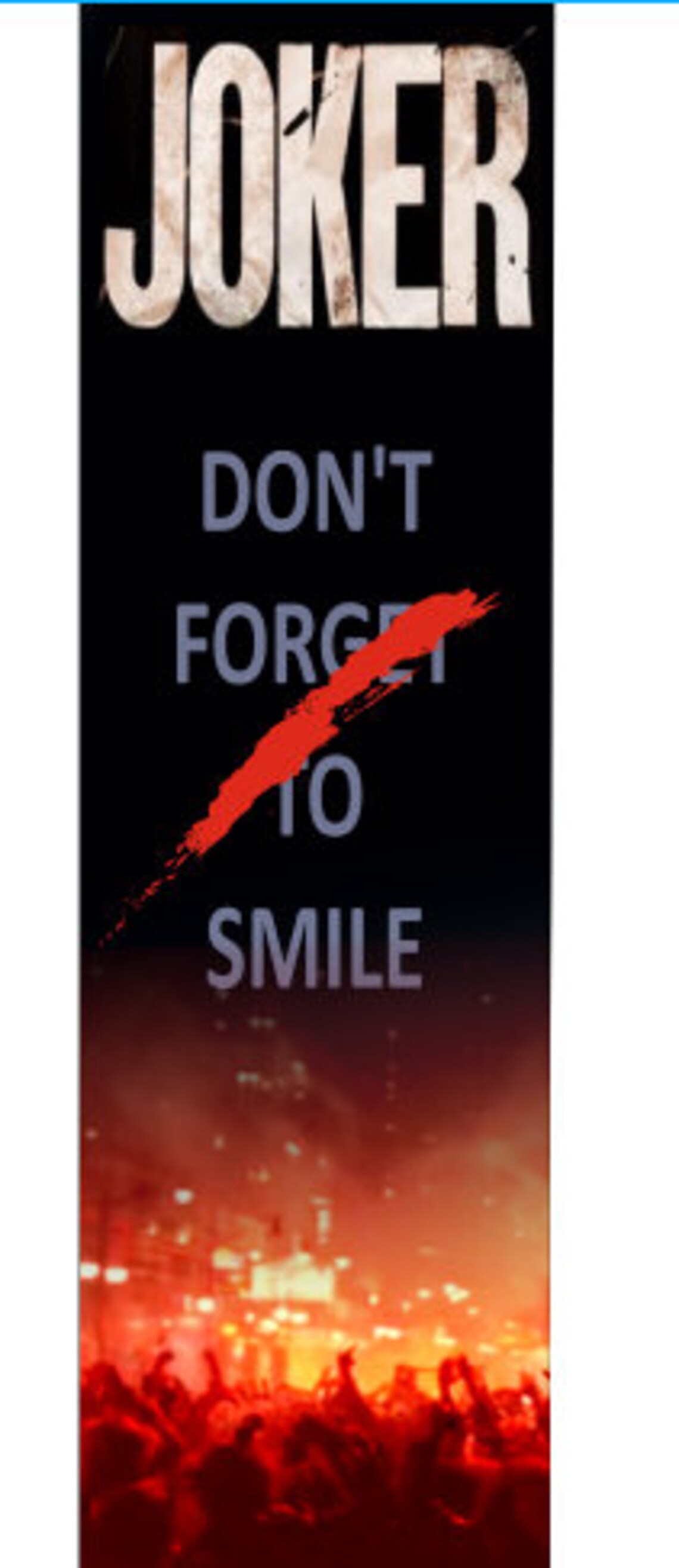 Jocker 7 Printable Bookmarks on A4 Sheet PDF Joaquin Phoenix - Etsy
