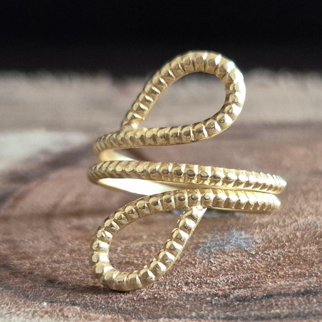 Pure Brass Arthritis Ring, Trigger Finger Rings, Adjustable Arthritis ...