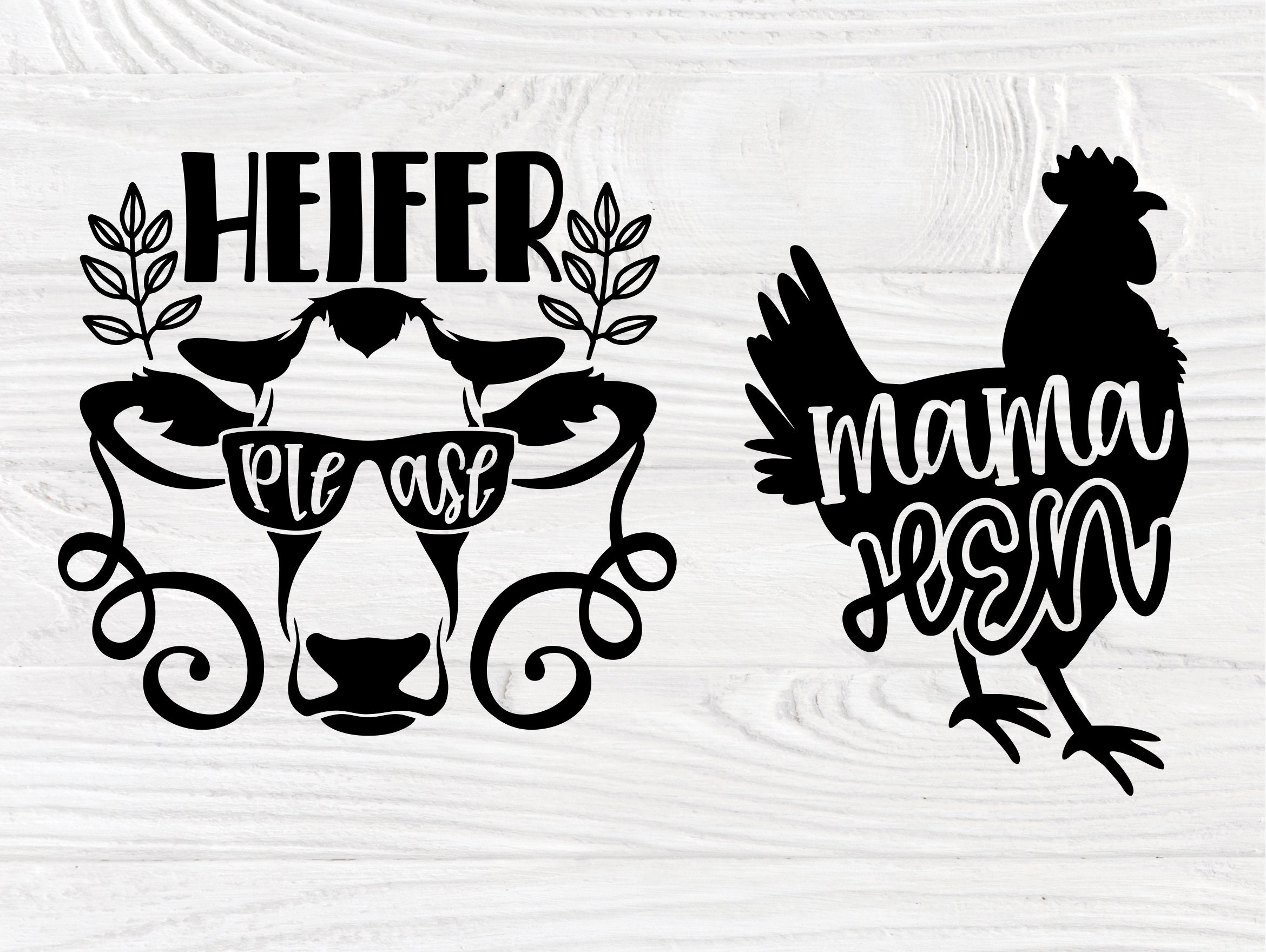 Farmhouse SVG Bundle Farm Signs Quotes for Farmer Chicken - Etsy