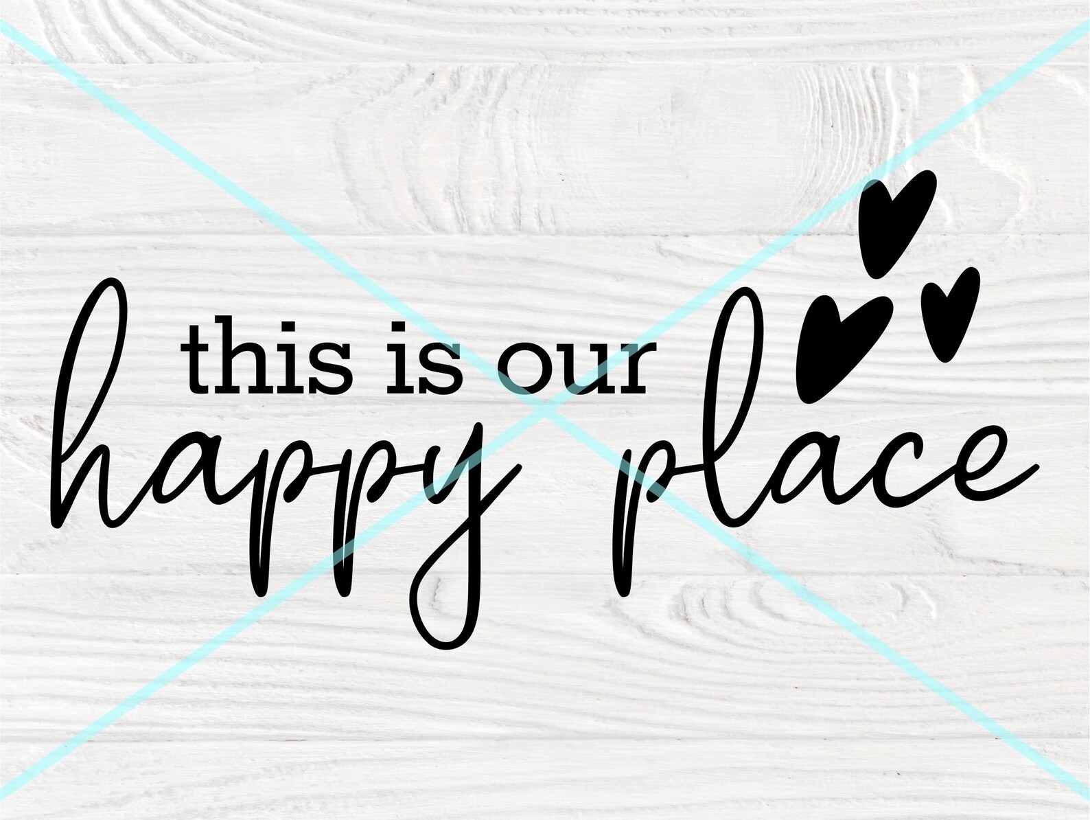 This is Our Happy Place SVG Home Sign Svg Farmhouse Svg - Etsy