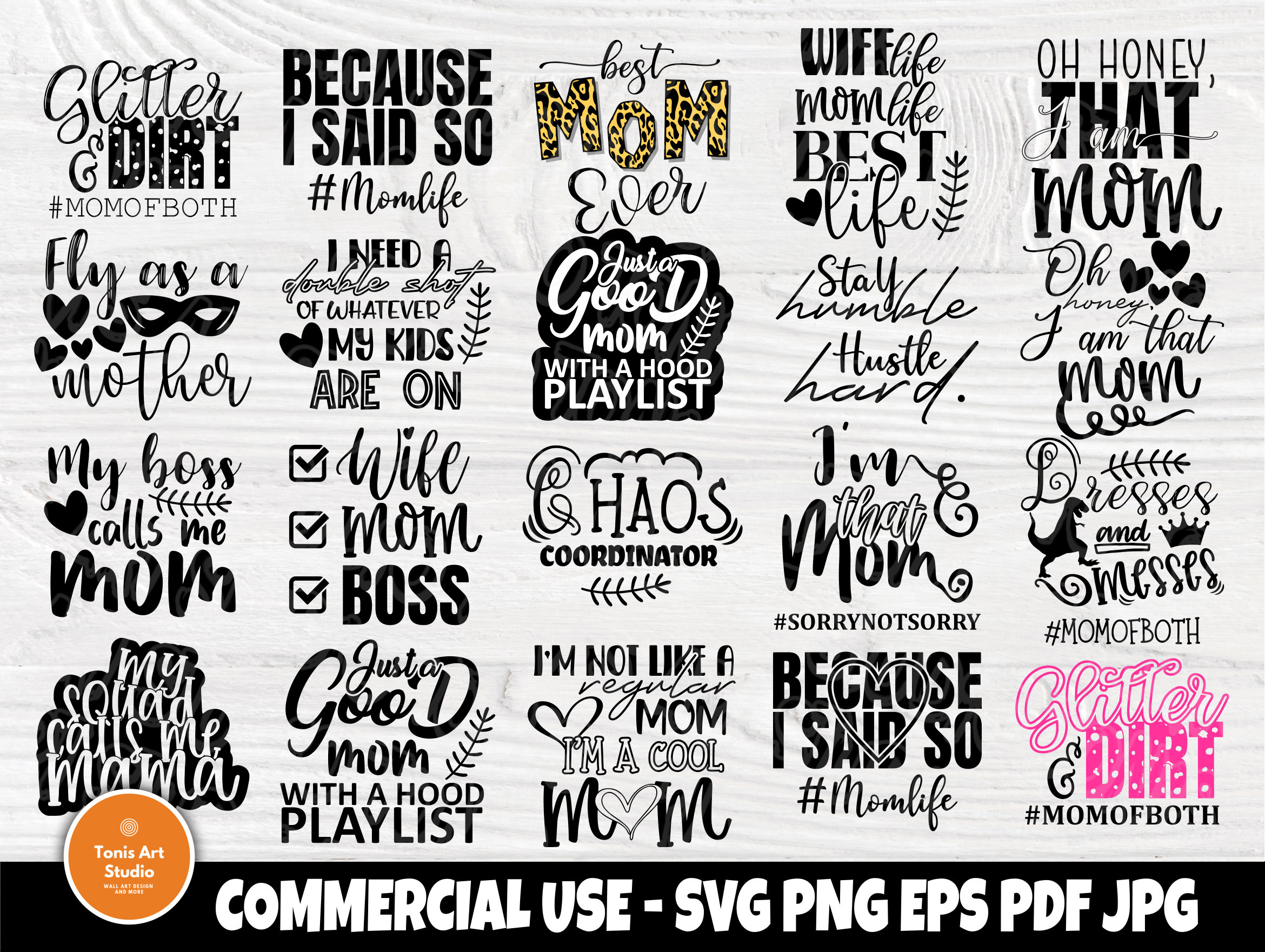 Art And Collectibles Drawing And Illustration Funny Mom Svg Momlife Svg Dxf