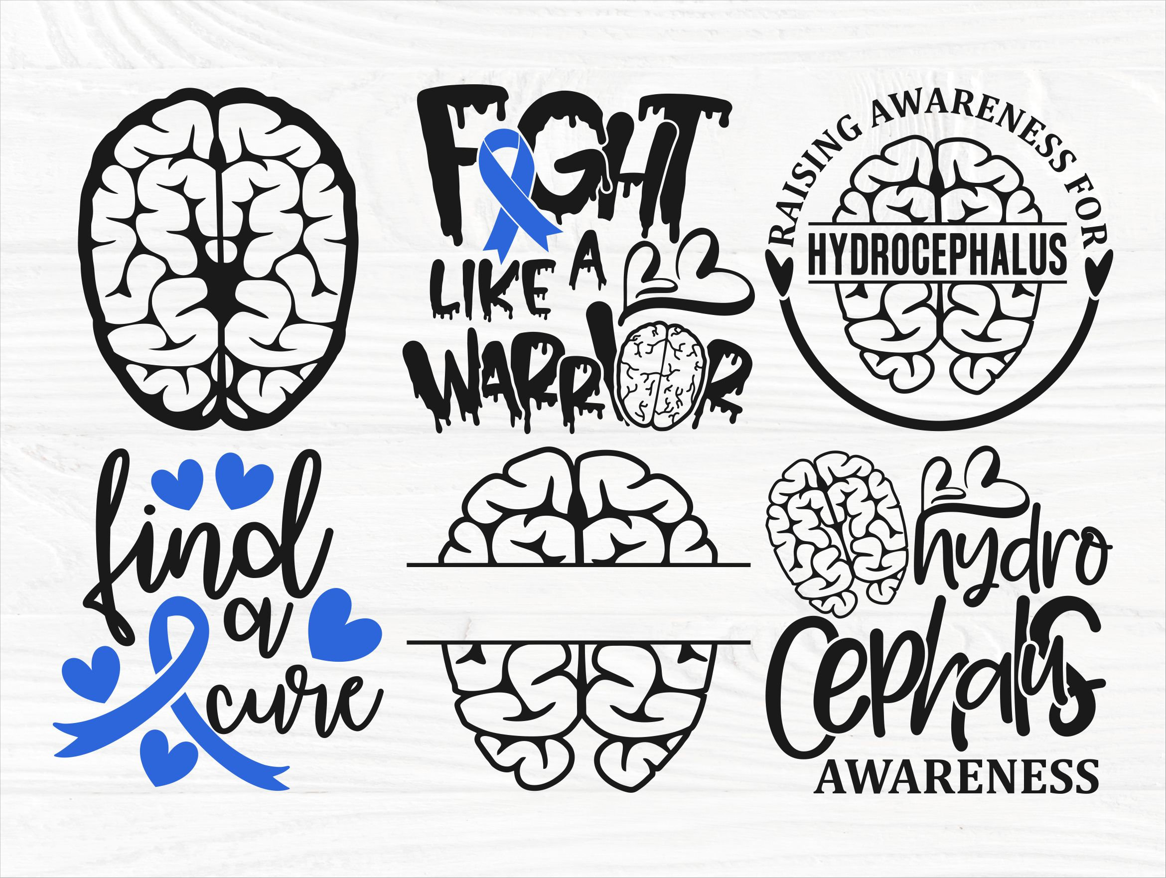 Hydro Awareness SVG Bundle Hydrocephalus Svg Hydro Warrior - Etsy UK