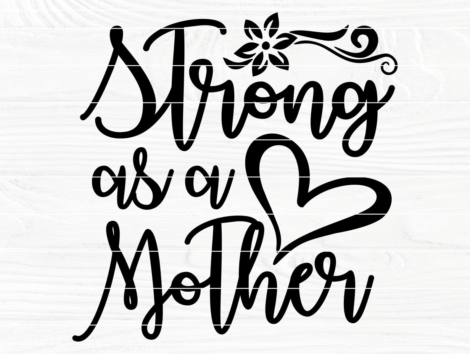 Strong as A Mother SVG She is Strong Svg Png Woman Cut | Etsy
