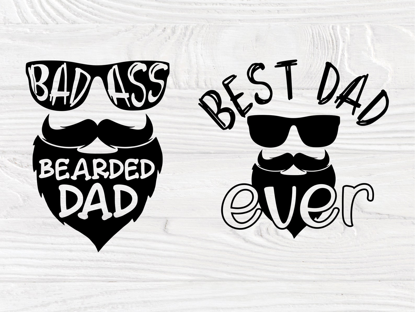 Fathers Day Svg Beard Svg Dad Signs Beer Svg - Etsy