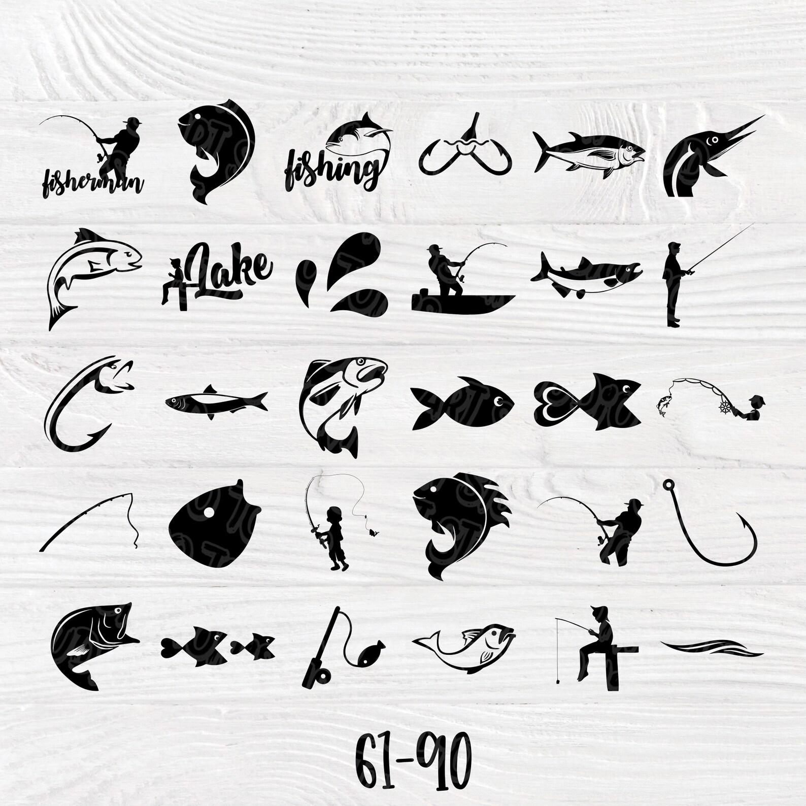 Fishing SVG Bundle Fishing Signs Lake Signs Svg - Etsy Canada