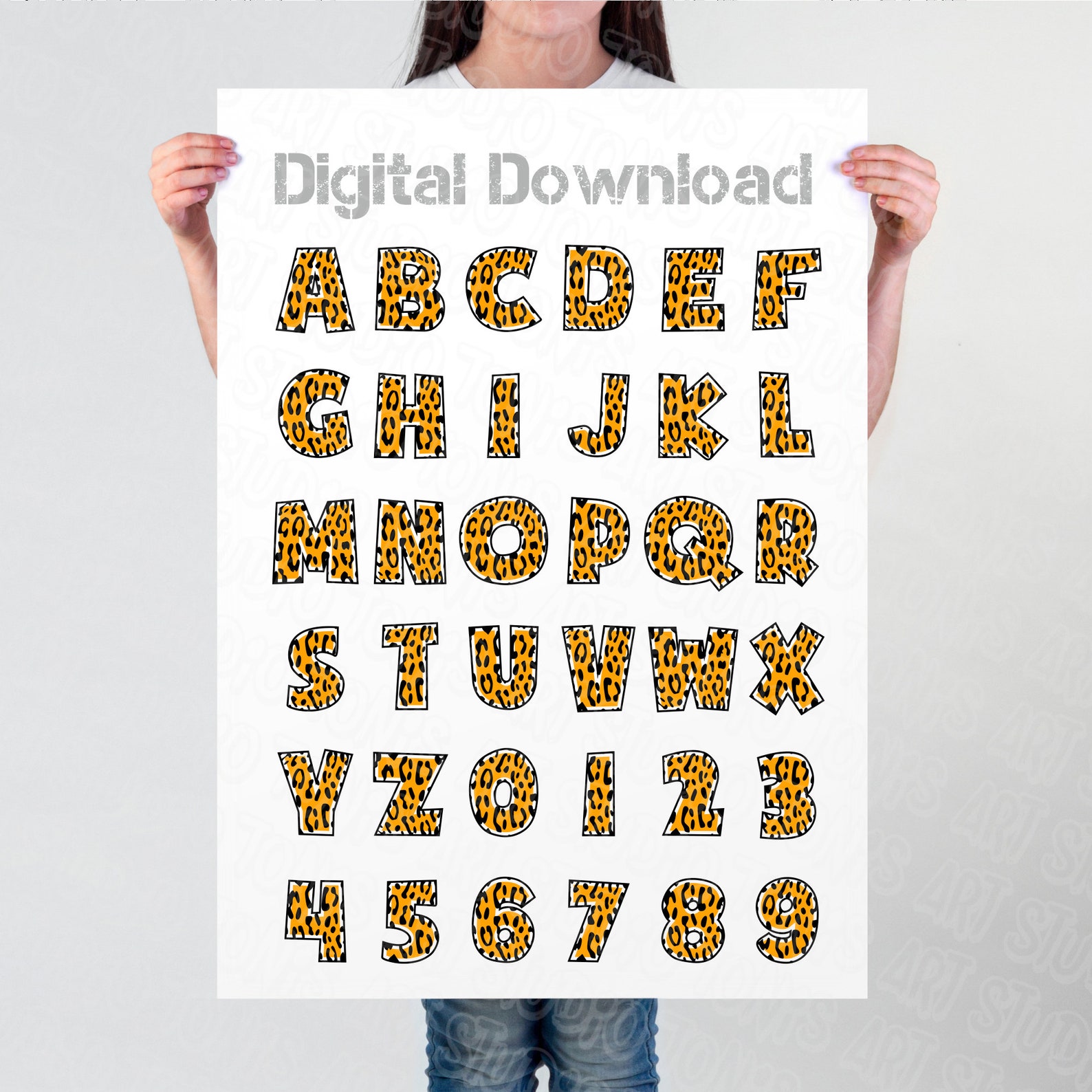 Tiger Font SVG Tiger Alphabet Svg Tiger Numbers Svg - Etsy UK