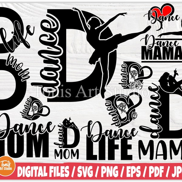 Dance Mom Svg - Etsy