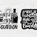 Bourbon SVG Bundle, Drinking Svg, Cricut Cut Files - Etsy