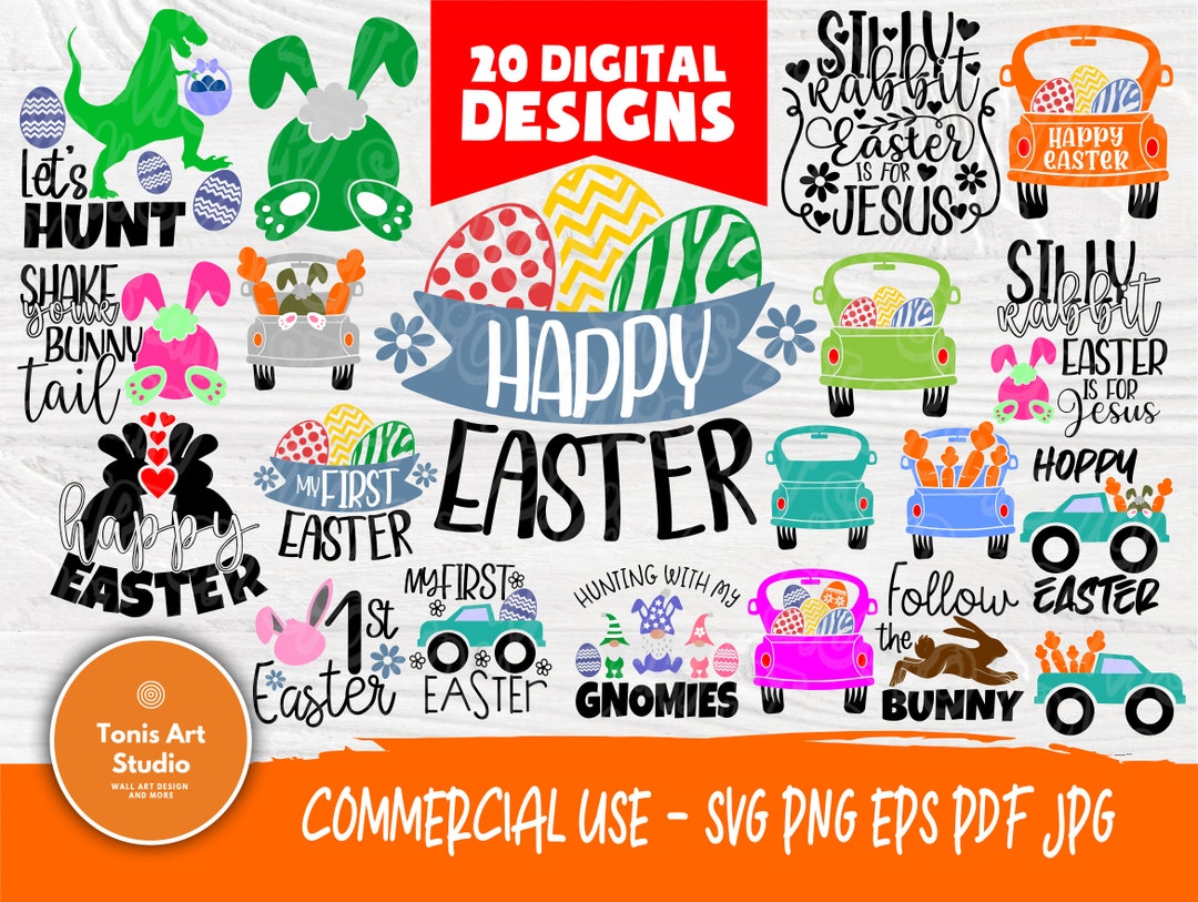 Easter SVG Bundle, Funny Quotes Svg, Png - Etsy