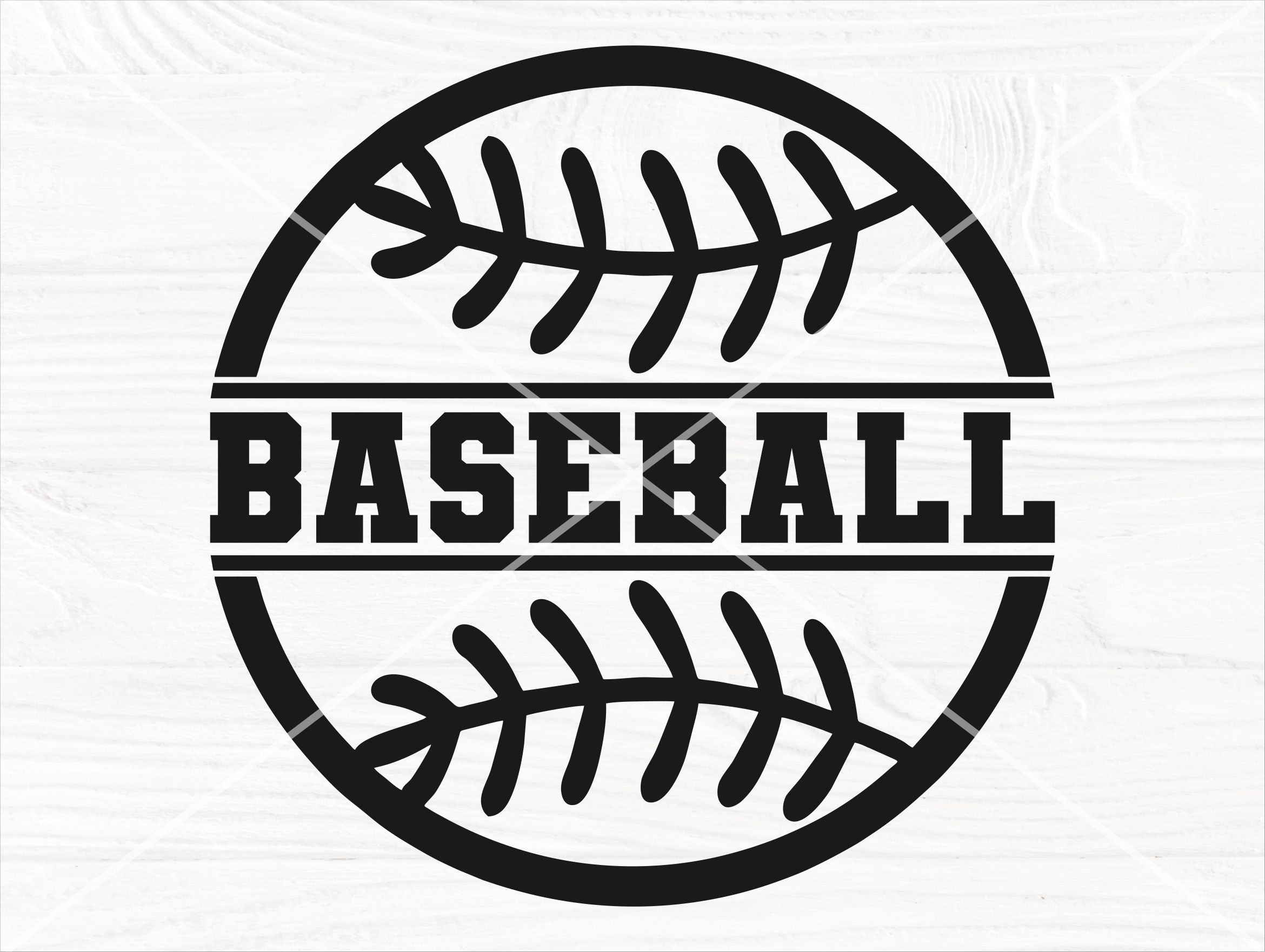 Baseball SVG Cut File Sports PNG T Shirt Design Monogram - Etsy