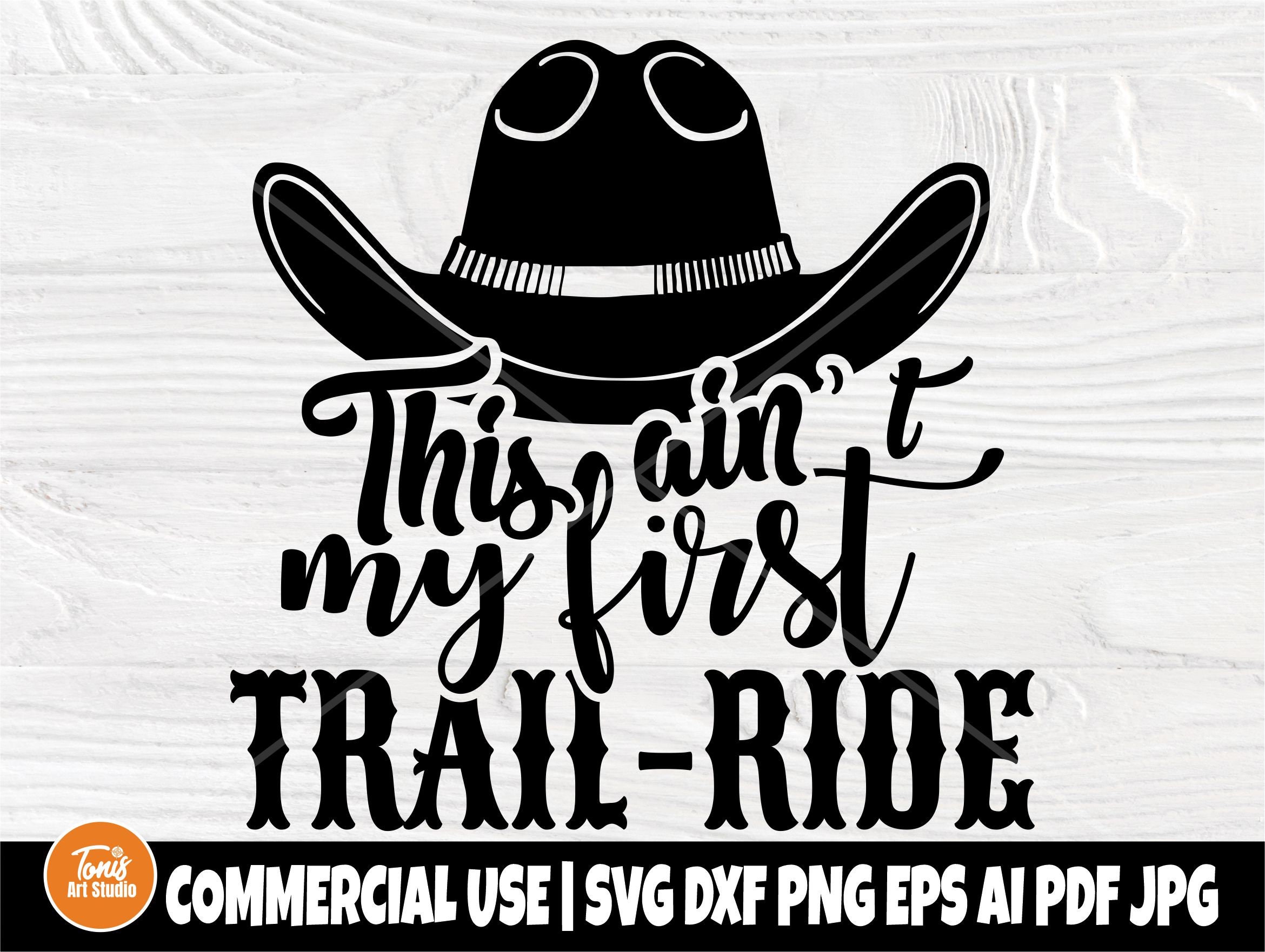 Western SVG My First Rodeo PNG Cowboy Hat Silhouette DXF - Etsy Australia