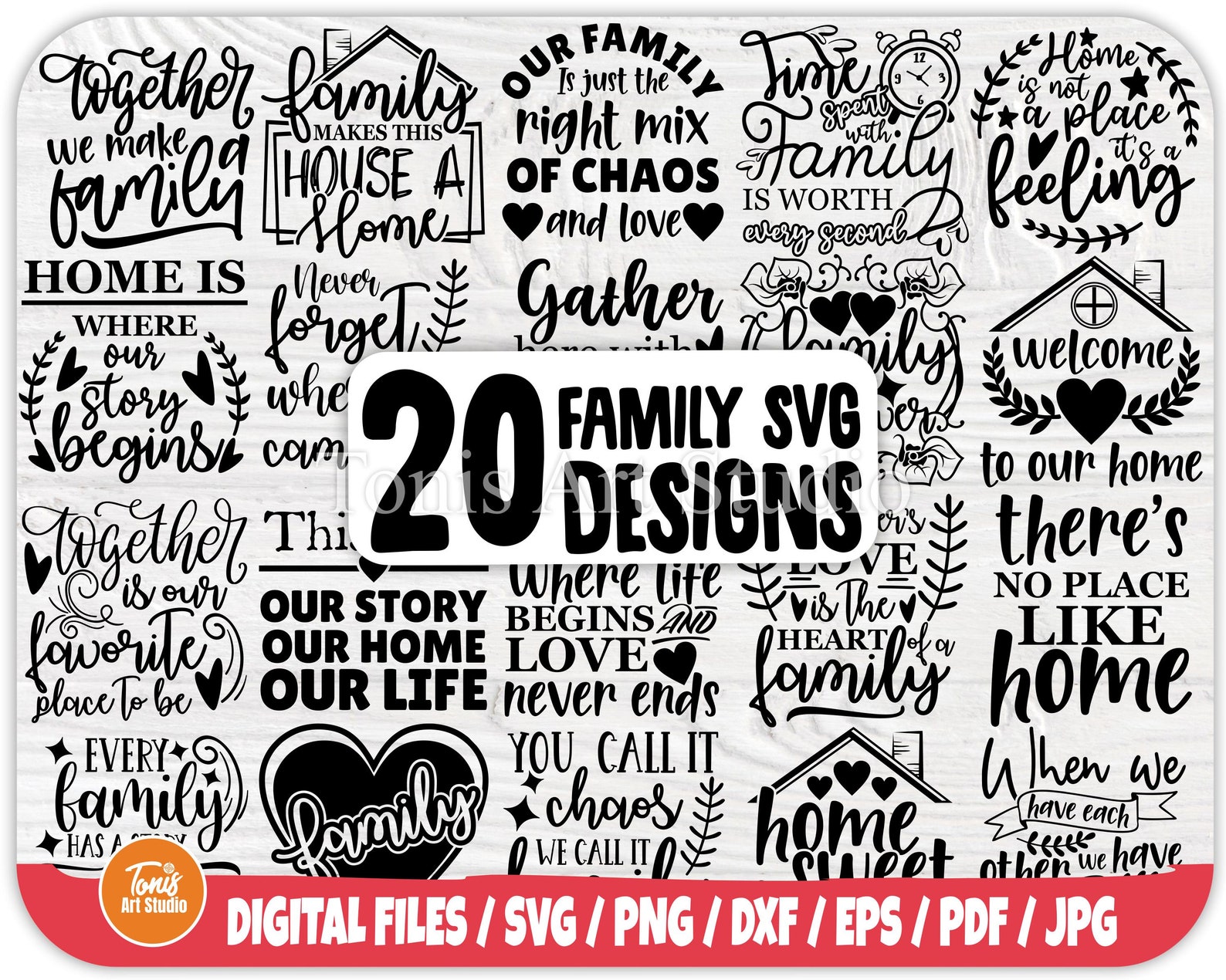 Family SVG Bundle Farmhouse Svg Family Reunion Svg - Etsy