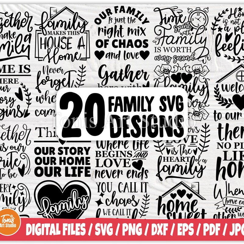 Family Quote Svg - Etsy