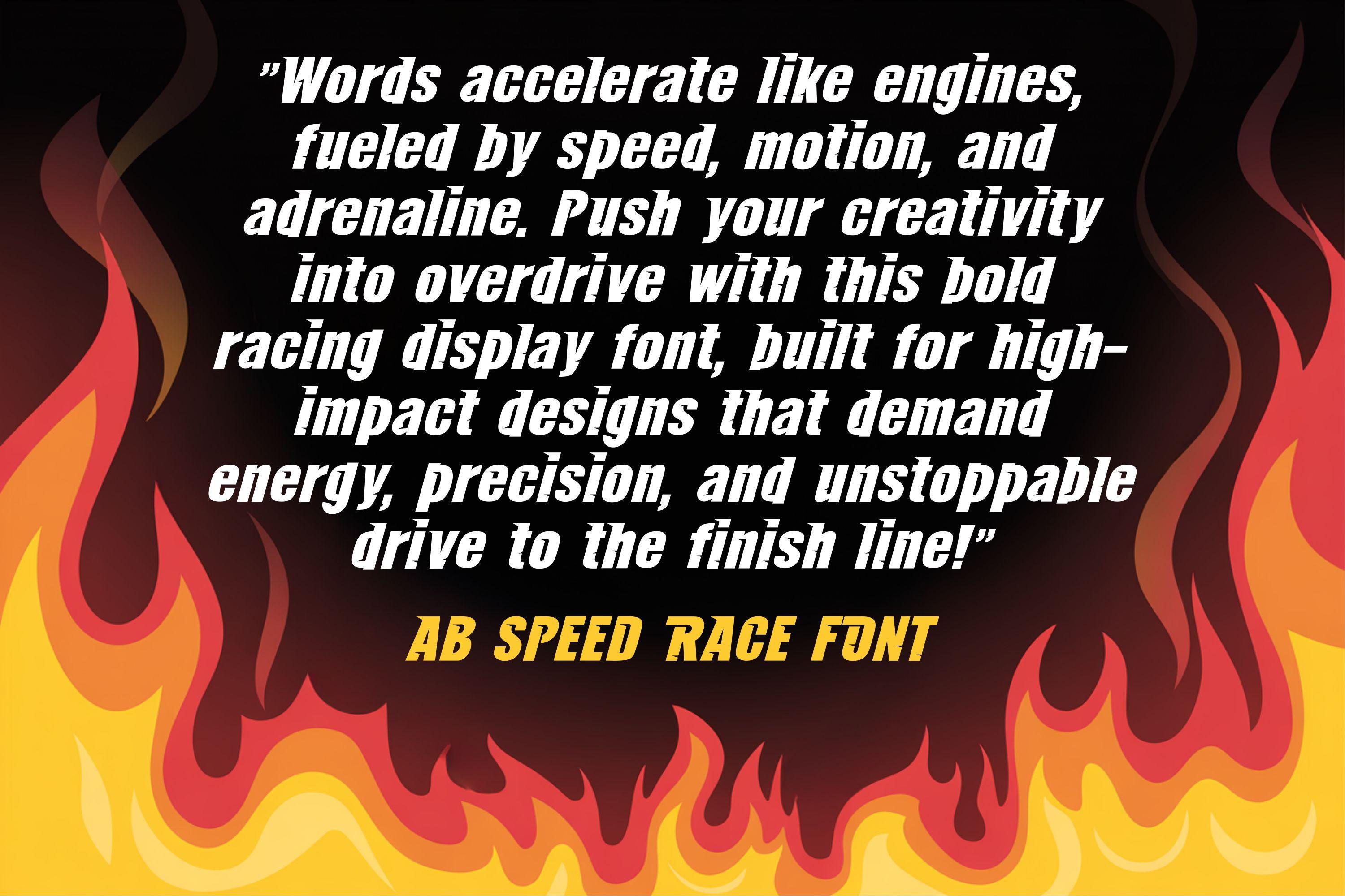 Speed Race Font, Racing Alphabet, Bold Letters, OTF, TTF, SVG, Display ...