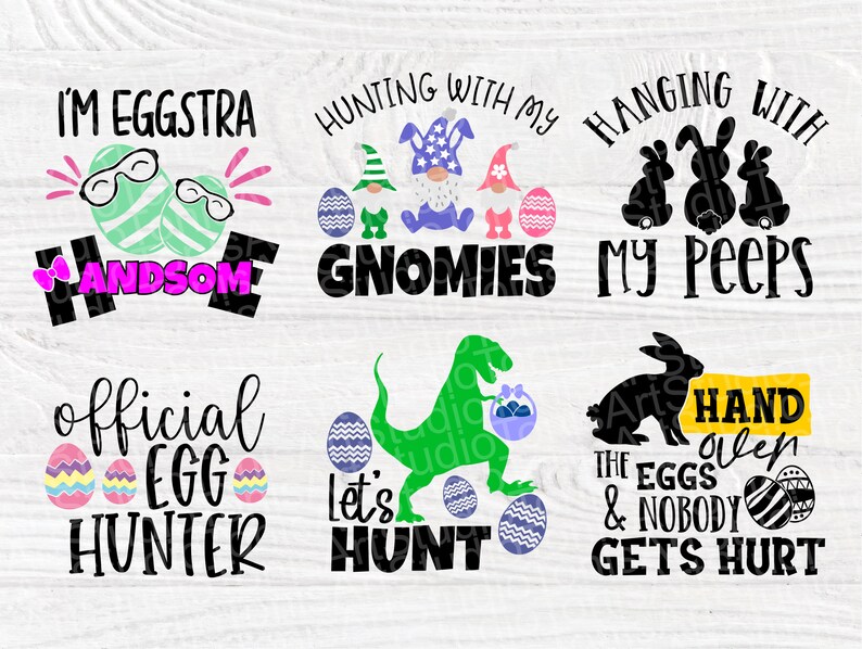 Easter SVG Bundle Funny Easter Quotes Svg Png - Etsy UK