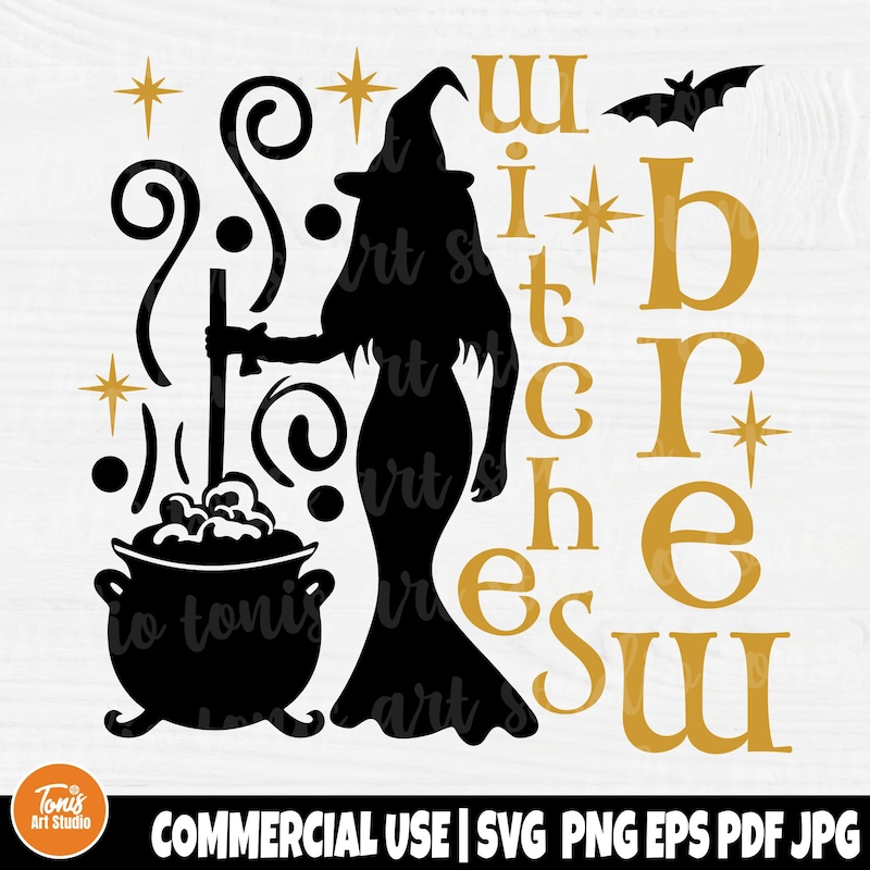Witches Brew Clipart - Etsy