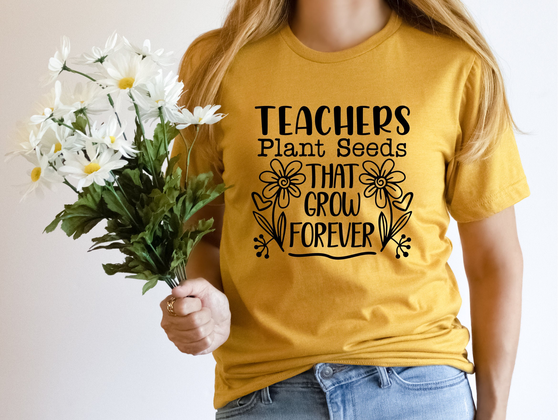 Teachers Plant Seeds That Grow Forever SVG PNG DXF Best - Etsy