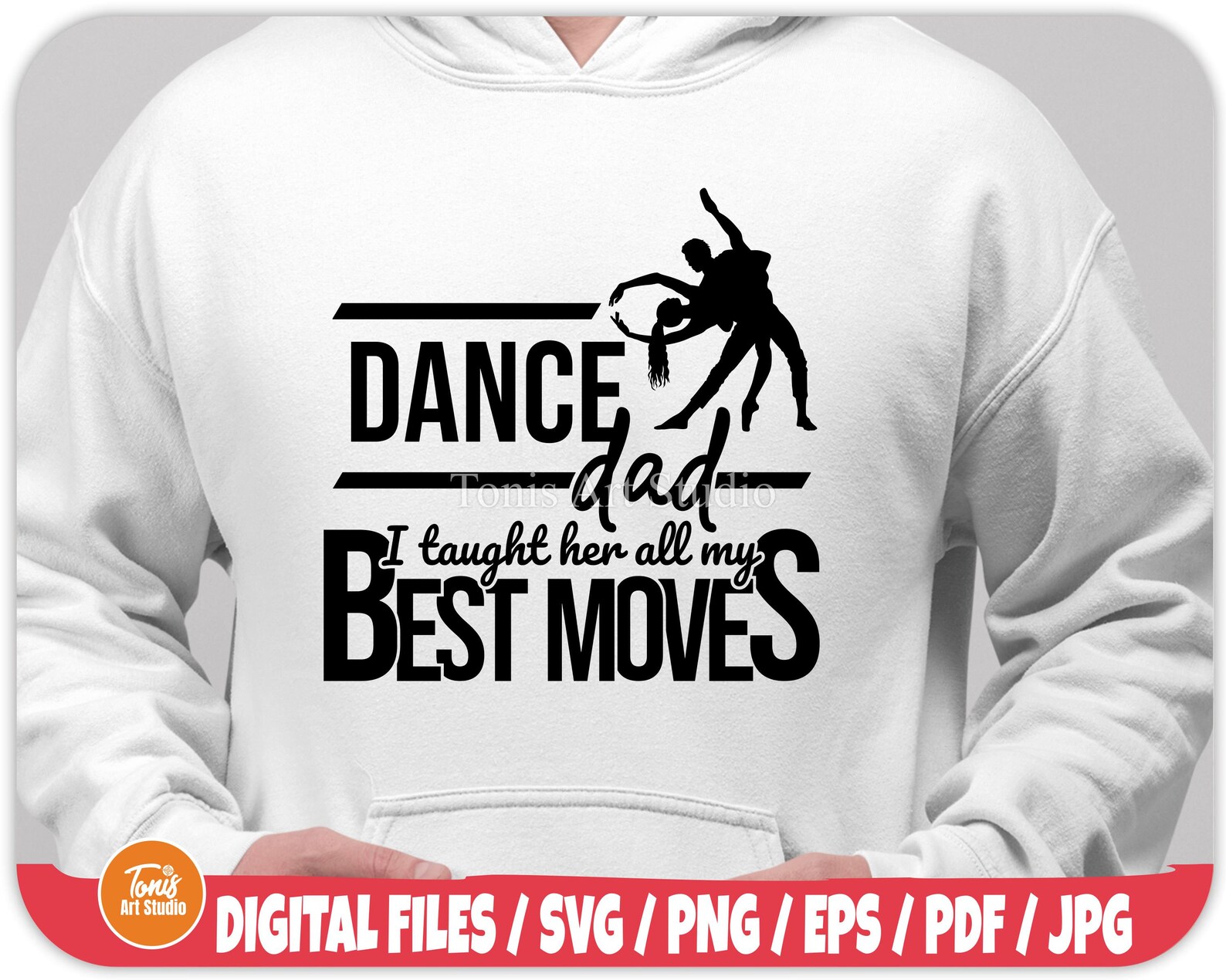 Dance Dad SVG: Funny Dance Competition Design (digital Download) - Etsy