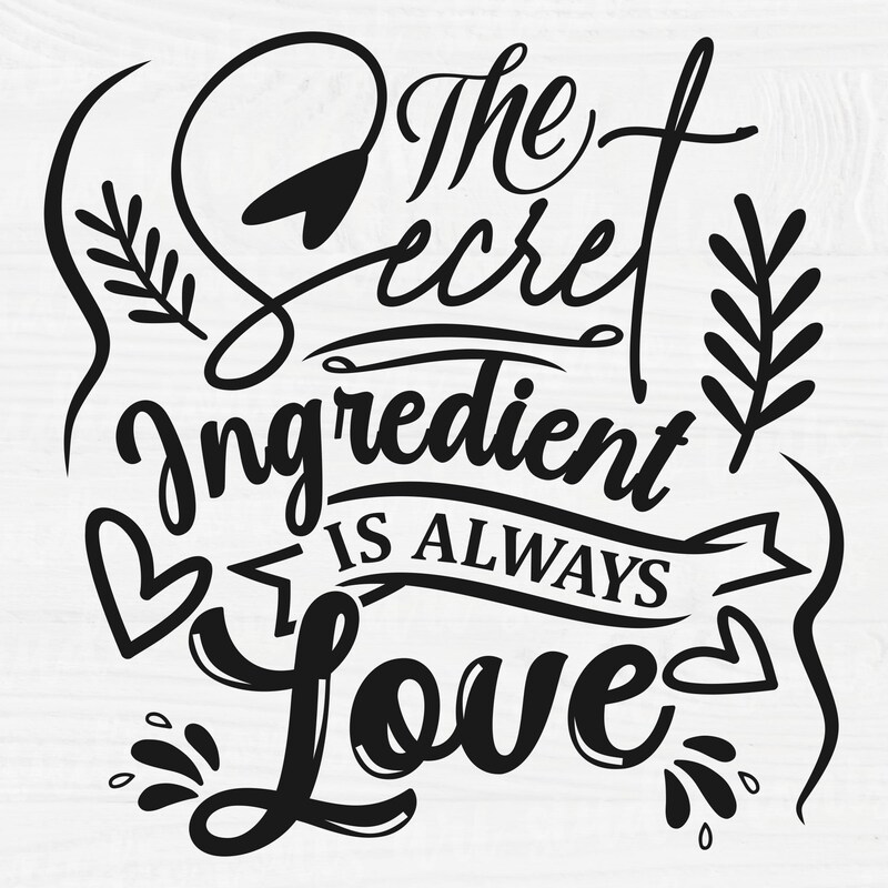 Ingredient Svg - Etsy