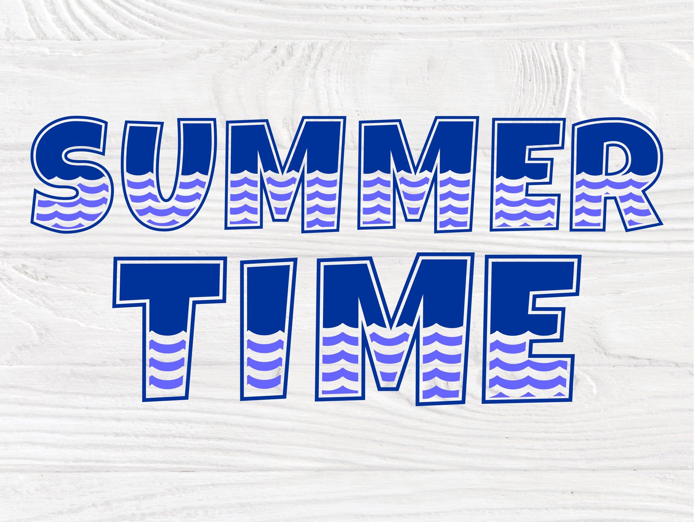 Alphabet SVG Summer Font Wave Svg Letters Svg - Etsy UK