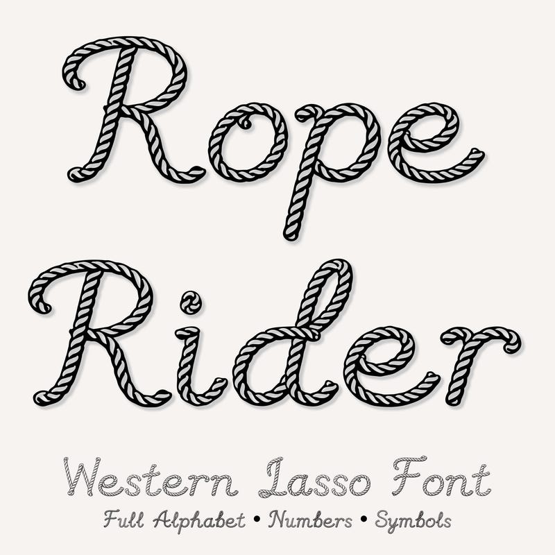 Western Lettering - Etsy