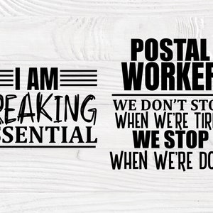 Essential Worker SVG Quarantine Svg Svg Cut File - Etsy UK